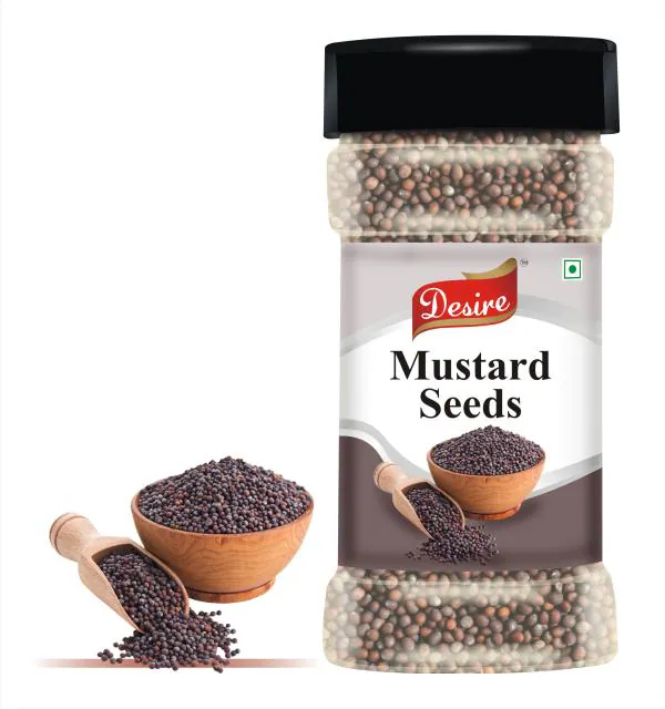 Desire Mustard Seeds 500 Gram [Sarso, Whole Rai, Whole Mustard Black ...