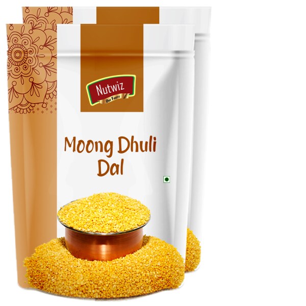 Nutwiz Moong Dal Dhuli 1kg (2*500g) - JioMart
