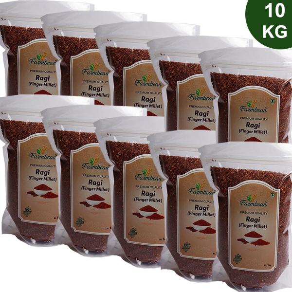 Farmbean Natural Finger Millet | Ragulu | Ragi | Nachani 10 kg - JioMart