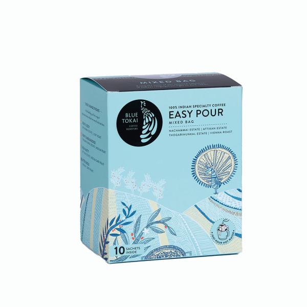 Easy Pour (Light to Dark Roast) from Blue Tokai | Mixed Bag | Pack of ...
