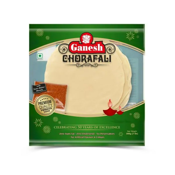 GANESH CHORAFALI PAPAD 200 GMS PACK OF -2 - JioMart