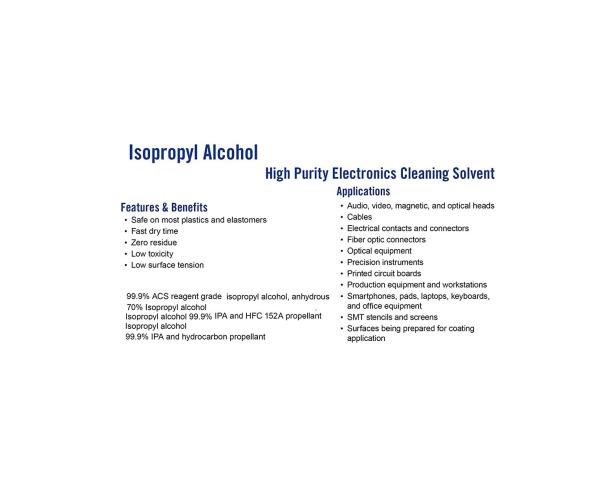 Atomic Rubbing Alcohol 1 Litre Bottle, IPA Iso-Propyl Alcohol Pure 99.9 ...