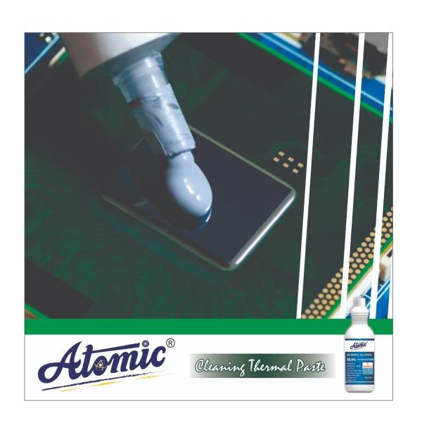 Atomic Rubbing Alcohol 1 Litre Bottle, IPA Iso-Propyl Alcohol Pure 99.9 ...