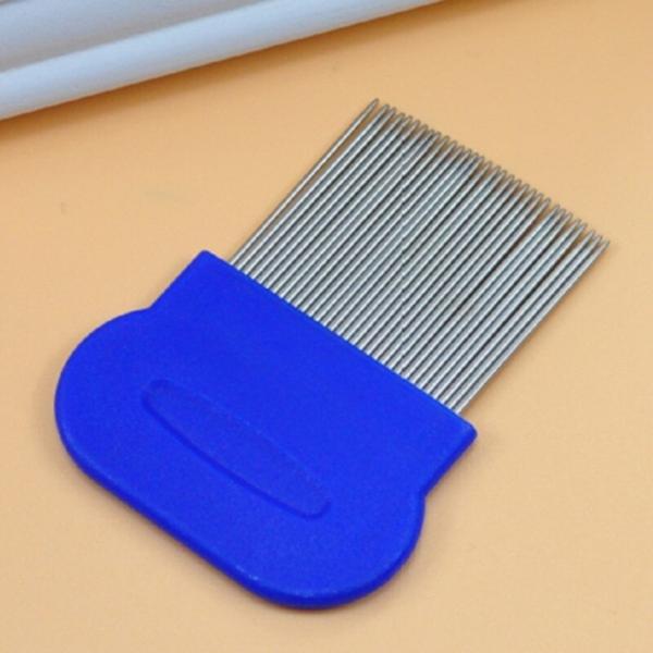 QD Professional Lice Nit Egg Remover Comb Stainless Steel Teeth ...