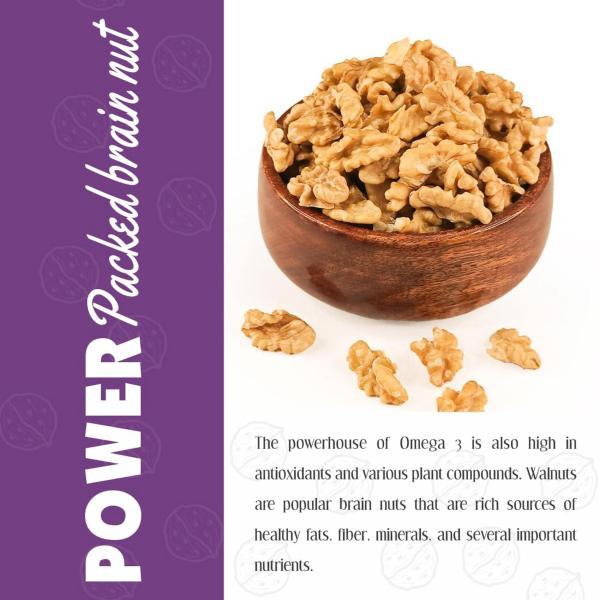 20-20 Dry Fruits Brain Nut Walnut Kernels Halves, 250G - JioMart