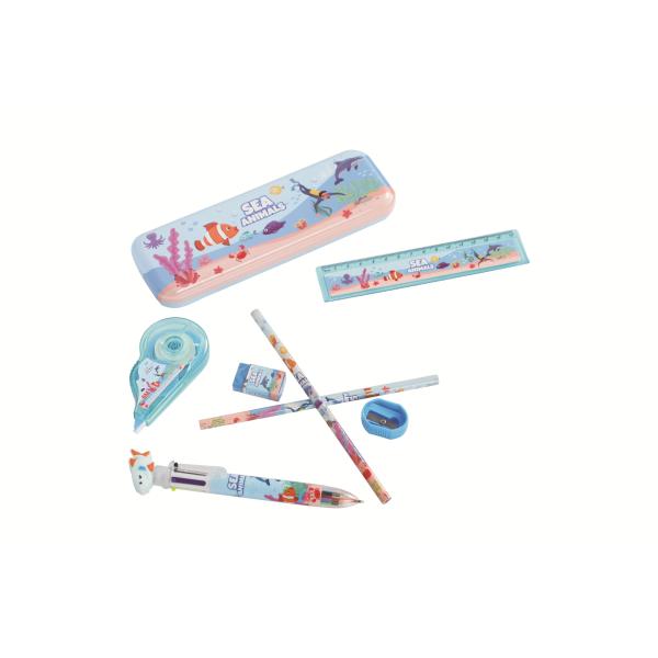 Roly Poly India Sea Animal Theme Stationery Kit for Kids - Stationery ...