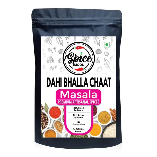 SPICE MOON Dahi Bhalla Chaat Masala| Spice Powder and Masala - 200gm ...