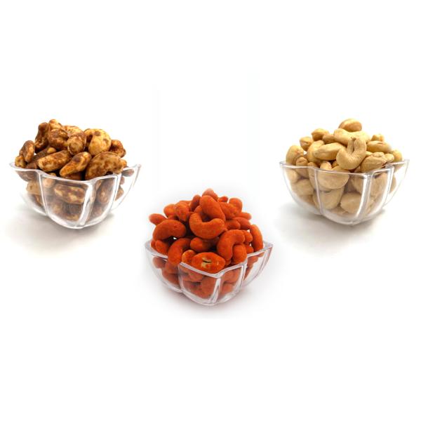Jamaican Jerk Cashews - Cheese Garlic Cashews - Crunchy Almonds - ( 300 ...