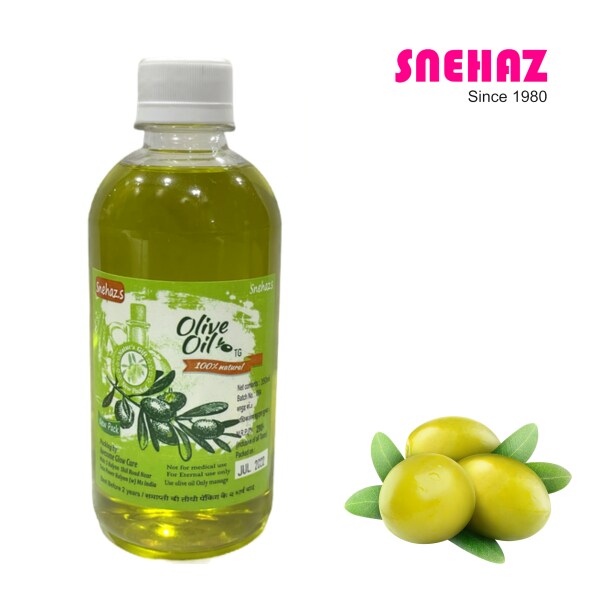 Snehaz 100% Natural Oive Oil 350ml - JioMart