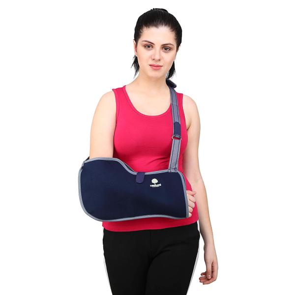 Longlife Blue Arm Sling Support - Large - JioMart