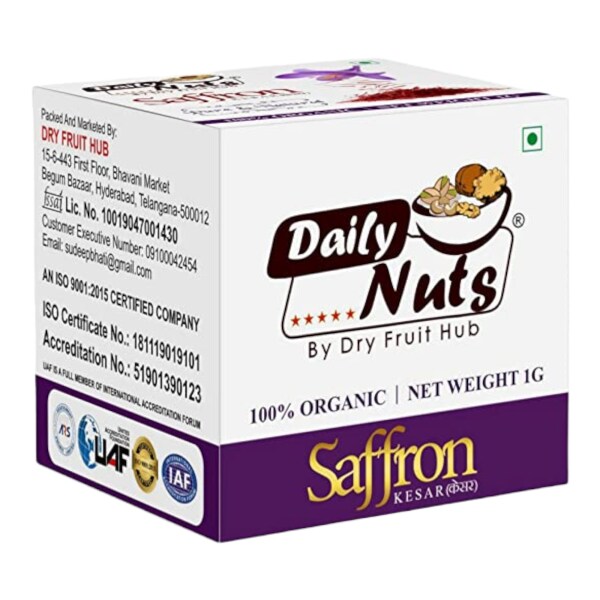 Dry Fruit Hub - Kesar Saffron Original 1g | Jafran , kunkumapoo ...