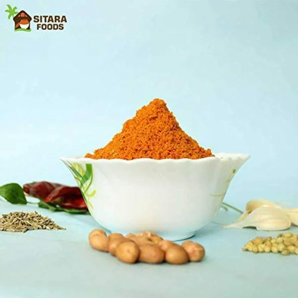 SITARA FOODS Powder Palli Karam Podi Ground Nut Karam 250 gm - JioMart