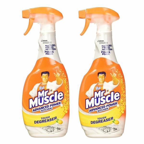 Mr Muscle Advanced Power Kitchen Cleaner, 750ml, Pack of 2 - JioMart
