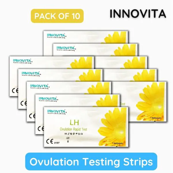 INNOVITA OVULATION TEST STRIP KIT-PACK OF 10 - JioMart