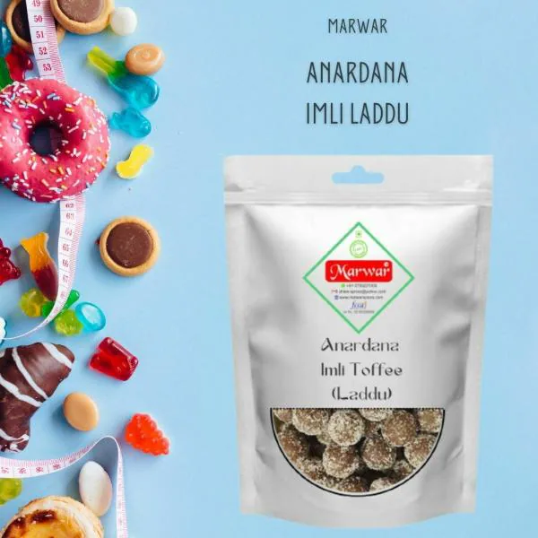 Marwar Anardana Imli Toffee, 2Kg (Imli Ladoo) & Natural Pomegranate ...