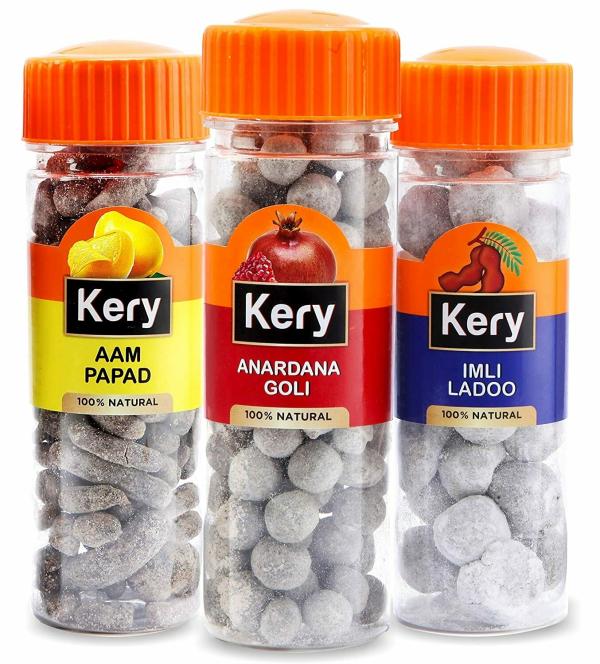 Kery Mouth Freshener Anardana Goli, Aam Papad, Imli Ladoo [100% ...