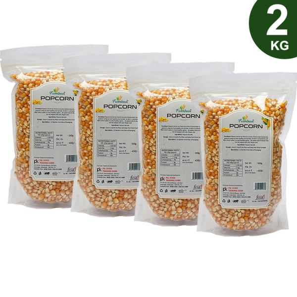 Farmbean Popcorn Seeds 2kg & 100% Popping Kernels,Corn Kernels,PopCorn ...