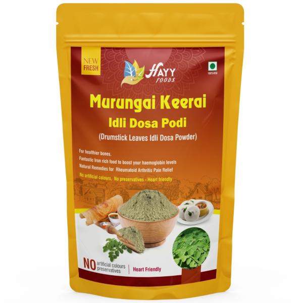 HayyFoods Murungai Keerai Idli podi (Drumstick Leaves ) - Rich in Iron ...