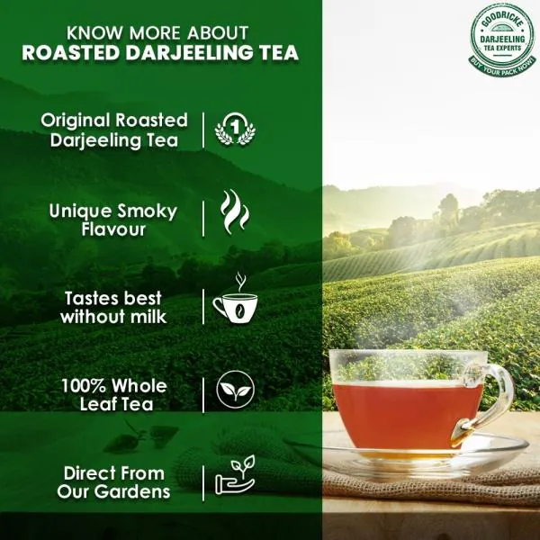 Goodricke Roasted Darjeeling Tea 250 gm, Whole Leaf Tea - JioMart