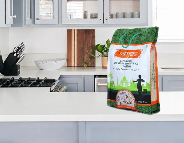 Indiyana Basmati - XXL Long Grain Premium Basmati Rice 5kg - Indiyana ...