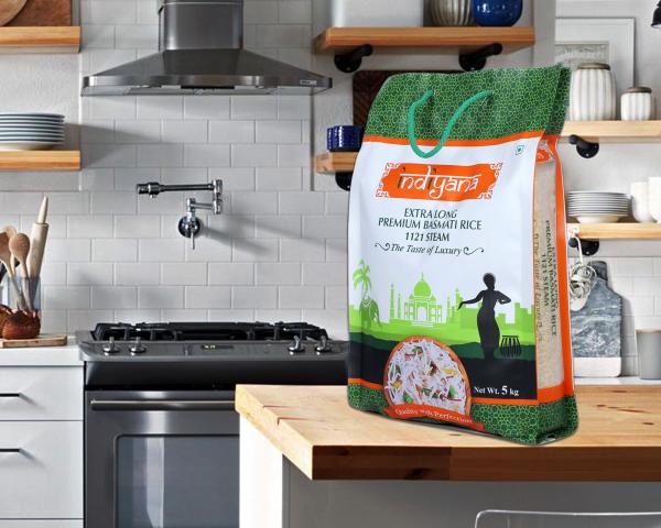 Indiyana Basmati - XXL Long Grain Premium Basmati Rice 5kg - Indiyana ...