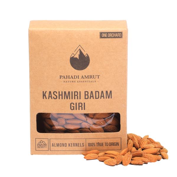 Pahadi Amrut One Orchard Badam Giri | Almond Kernels | Kashmiri Almonds ...