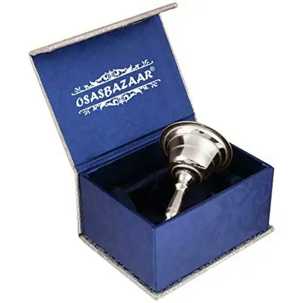 Osasbazaar Silver Pooja Bell For Pooja/Festival - JioMart