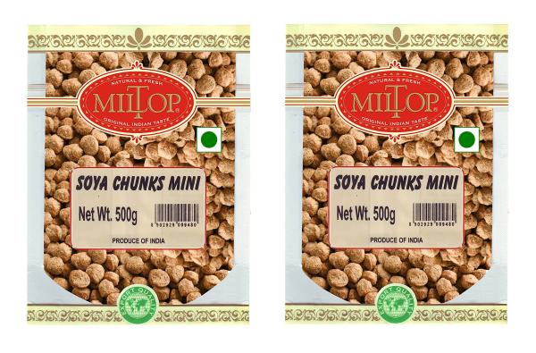 Miltop Soya Mutter Mini, 500g( pack of 2) - JioMart