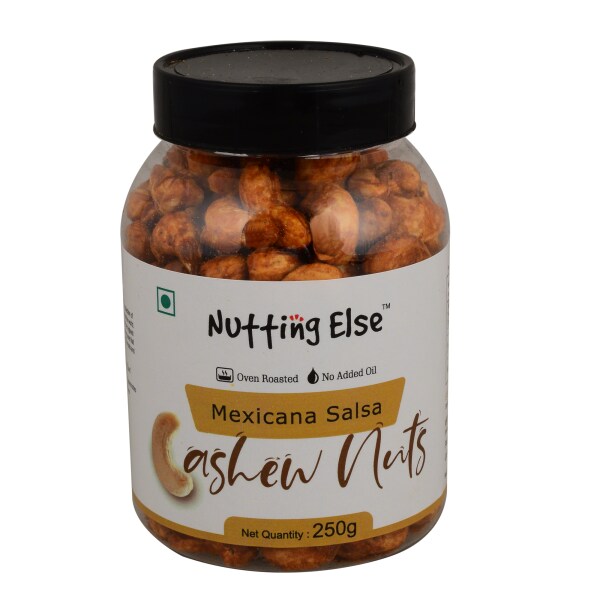 NUTTING ELSE Mexicana Salsa Cashew Nuts 250 gm - JioMart
