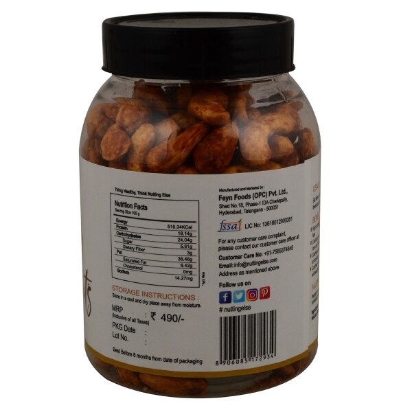 NUTTING ELSE Mexicana Salsa Cashew Nuts 250 gm - JioMart