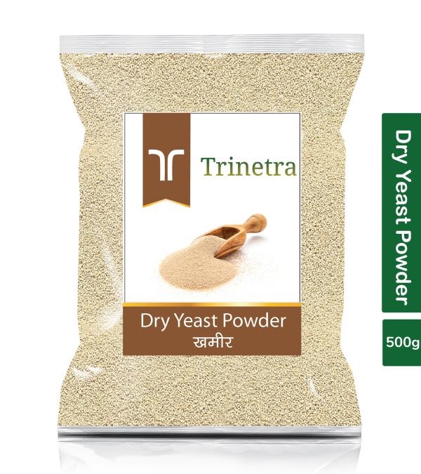 Trinetra Best Quality Dry Yeast Powder-500gm (Pack Of 1) Khameer (500 g ...