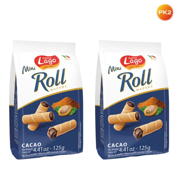 Lago Mini Roll Cocoa 250g (Pack of 2) - JioMart