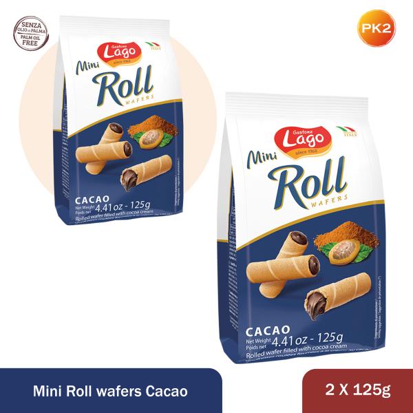 Lago Mini Roll Cocoa 250g (Pack of 2) - JioMart
