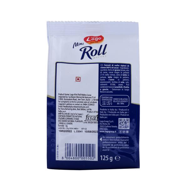 Lago Mini Roll Cocoa 250g (Pack of 2) - JioMart