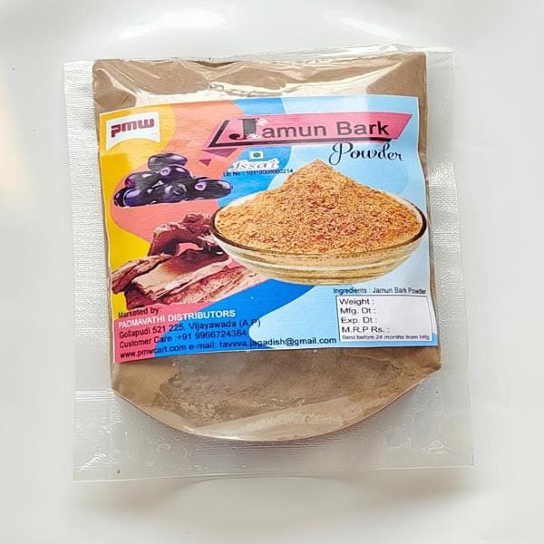 PMW - Jamun Tree Bark Powder - Jamun Chaal Powder - 100 Grams - JioMart