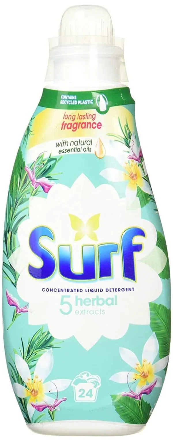 Surf Concentrated Liquid Detergent 648ml Herbal Extracts - JioMart