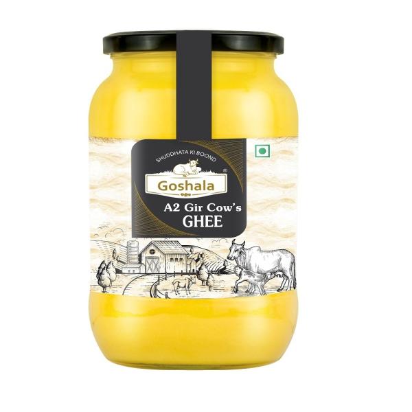 Goshala A2 100% Authentic Gir Cow Ghee with Rich Aroma for Better ...