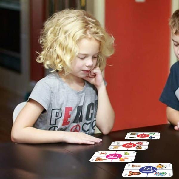 Clapjoy Multicolor Double Sided Flash Cards - Z4-Action, Alphabet ...