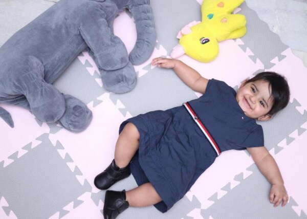 Polytag Mats SCANDi Kids Play Mat with Fence| Baby Crawling Mats ...