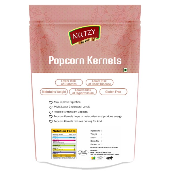 Nutzy Popcorn 1000 g (2x500 g) - JioMart