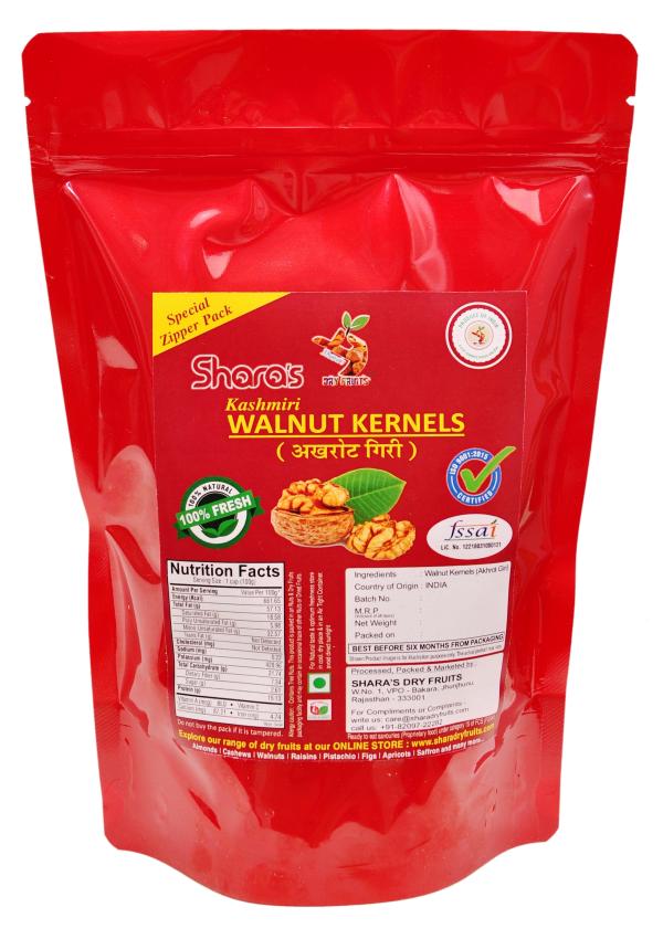 Shara's Walnut Kernels I Kashmiri Akhrot Giri, 500g - JioMart