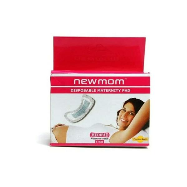 Newmom Disposable Maternity Pads (Medi)- Pack of 5 - JioMart