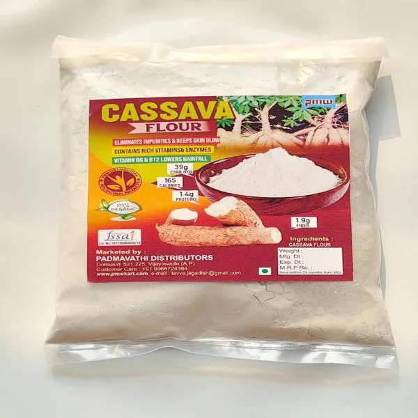 Pmw - Natural & Organic Cassava Flour - 500 Grams - JioMart