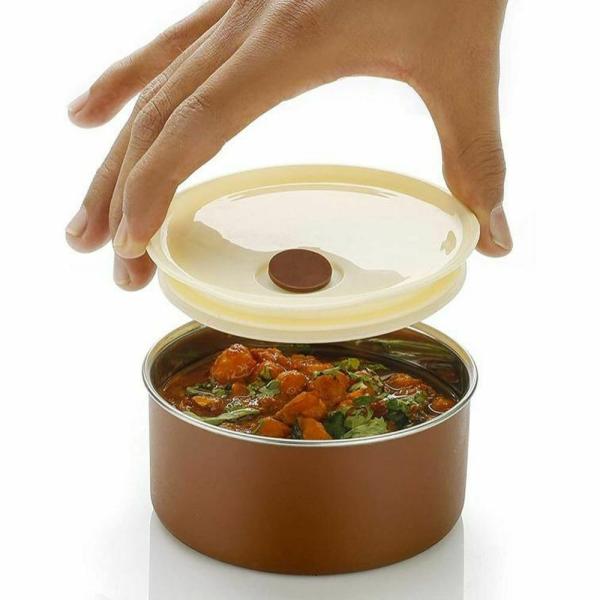 ODD M EVEN Microwave Safe Polypropylene 5 Container Lunch Box1500 ml ...