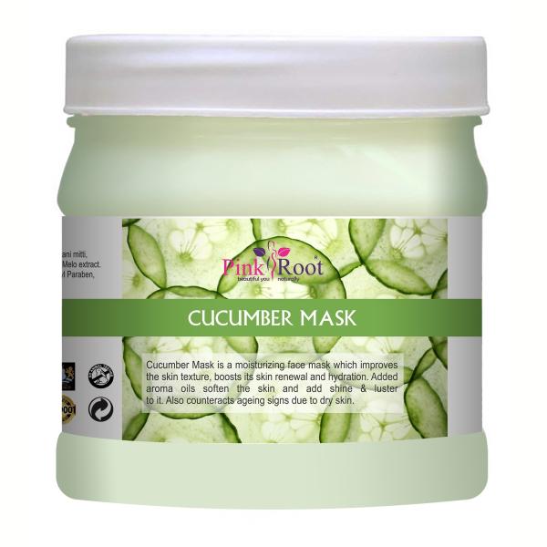 Pink Root Men and Women Cucumber Mask Enriched with Cucumber Extract ...