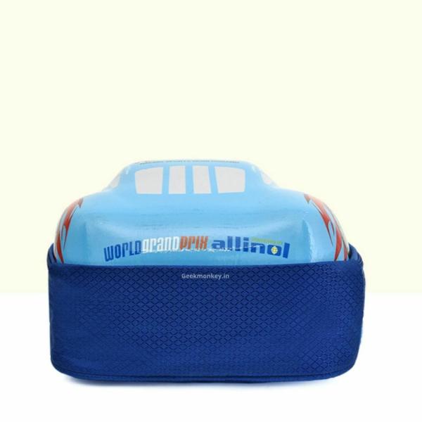 Geekmonkey Car Shaped Backpack Blue- 3D Graphics BackPack - JioMart
