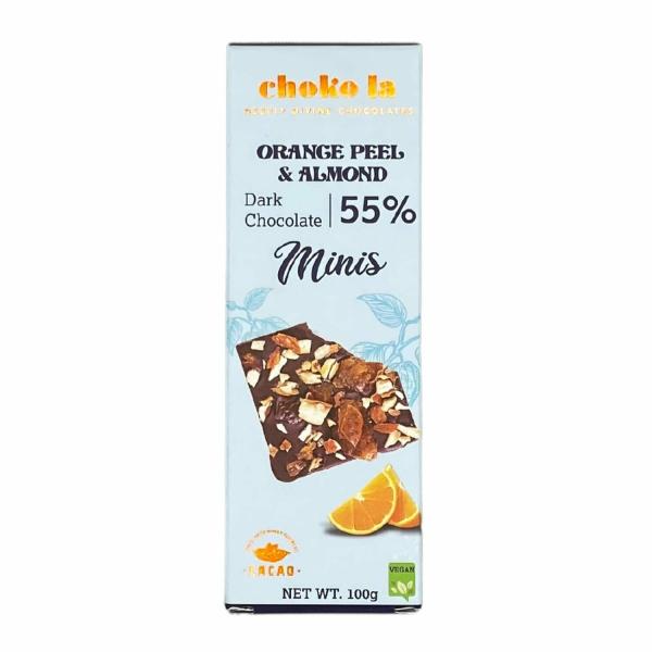 Chokola Chocolate Minis (Orange Peel & Almond) - JioMart