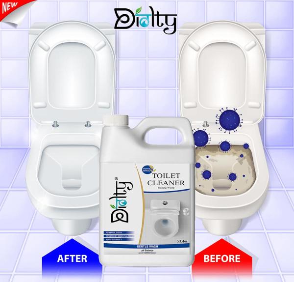 Diolty Toilet Cleaner | Toiket Cleaner Liquid | 5L - JioMart