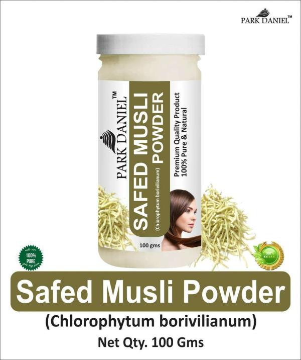Park Daniel Pure And Natural Safed Musli Powder And Kasturi Haldi ...