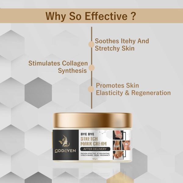 ODDEVEN Stretch Mark Cream For Body Scars Remove, Pregnancy Stretch ...